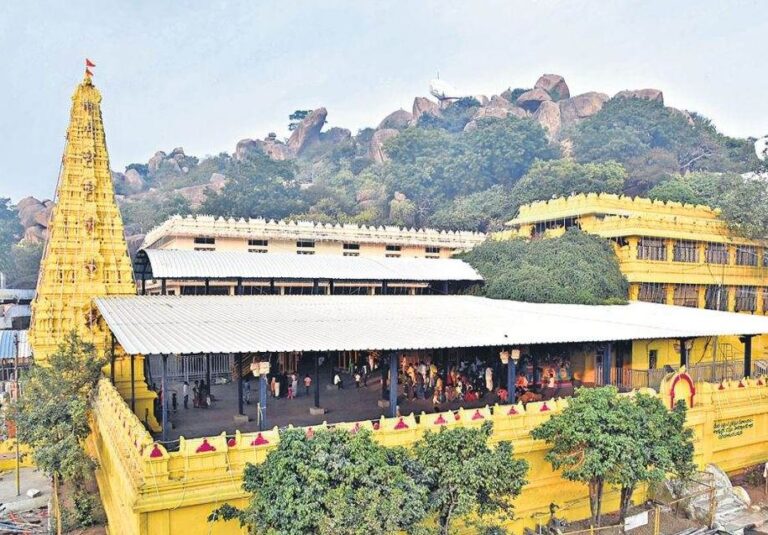 Komuravelli Mallanna Temple Siddipet, Telangana.